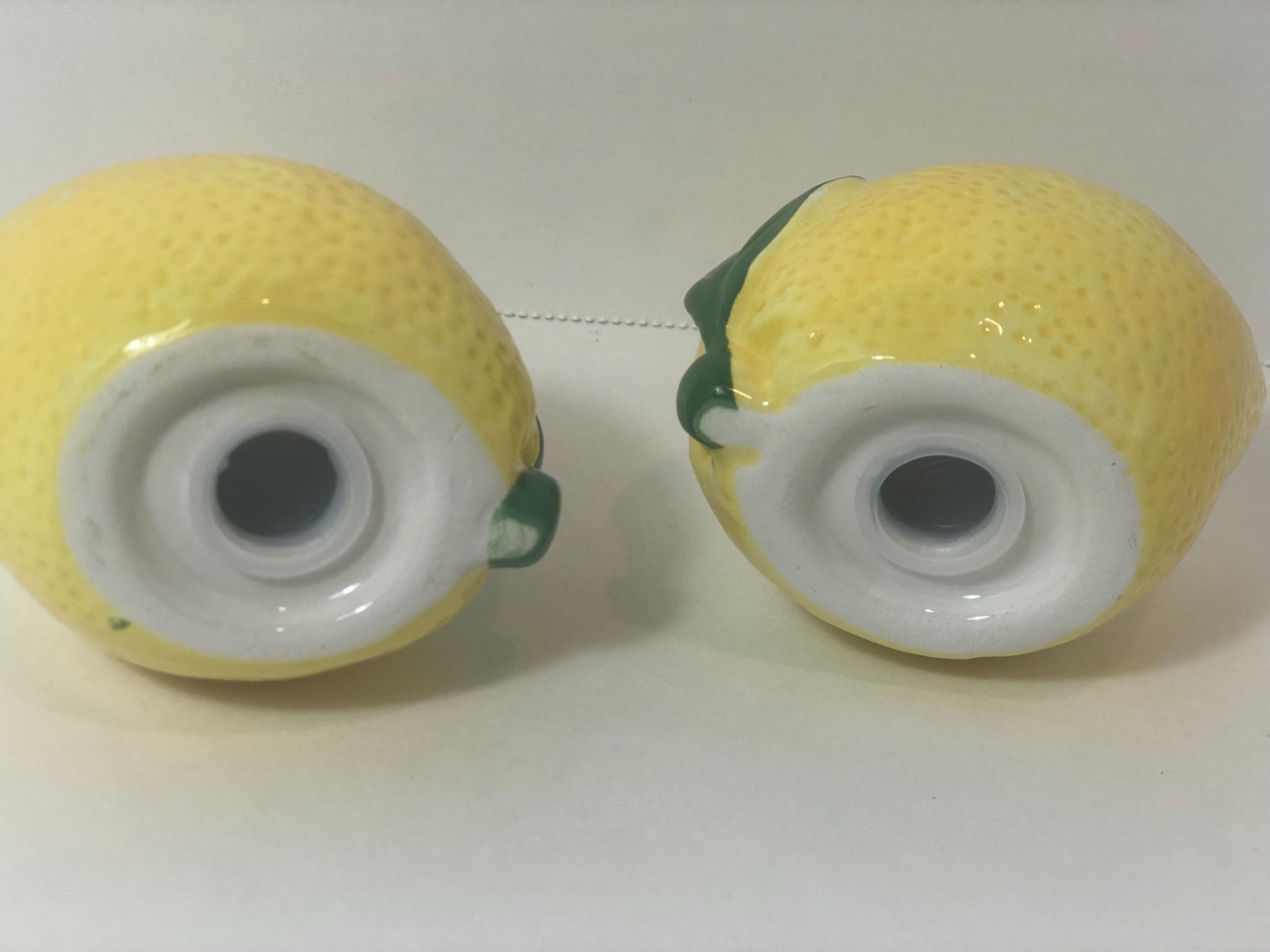NIB Lemon Salt and Pepper Shakers - Etsy