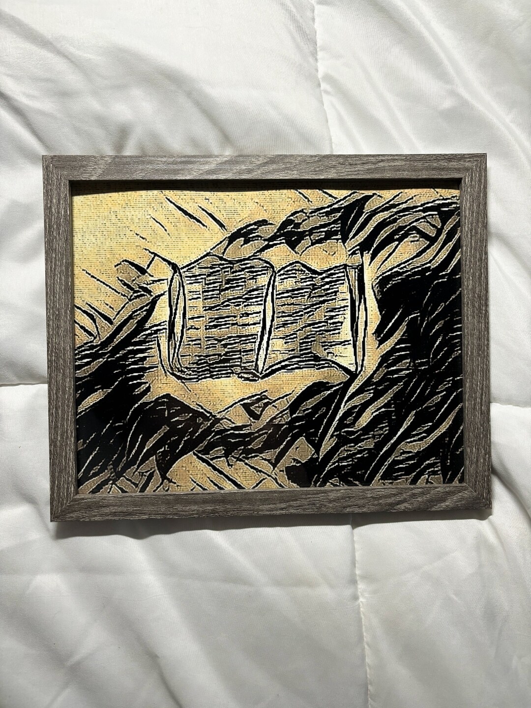 The Word of God Christian Art Bible Art - Etsy