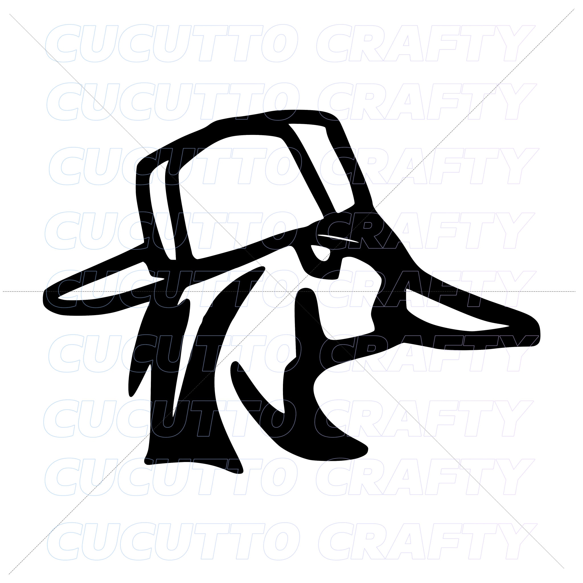 Duck With Hat SVG PNG: Cricut & Silhouette Cut File (digital Download ...