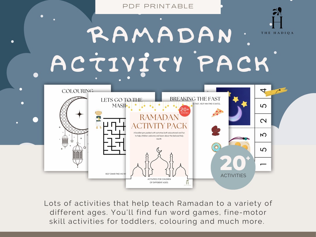 Ramadan Activity Pack Educational and Fun - Etsy