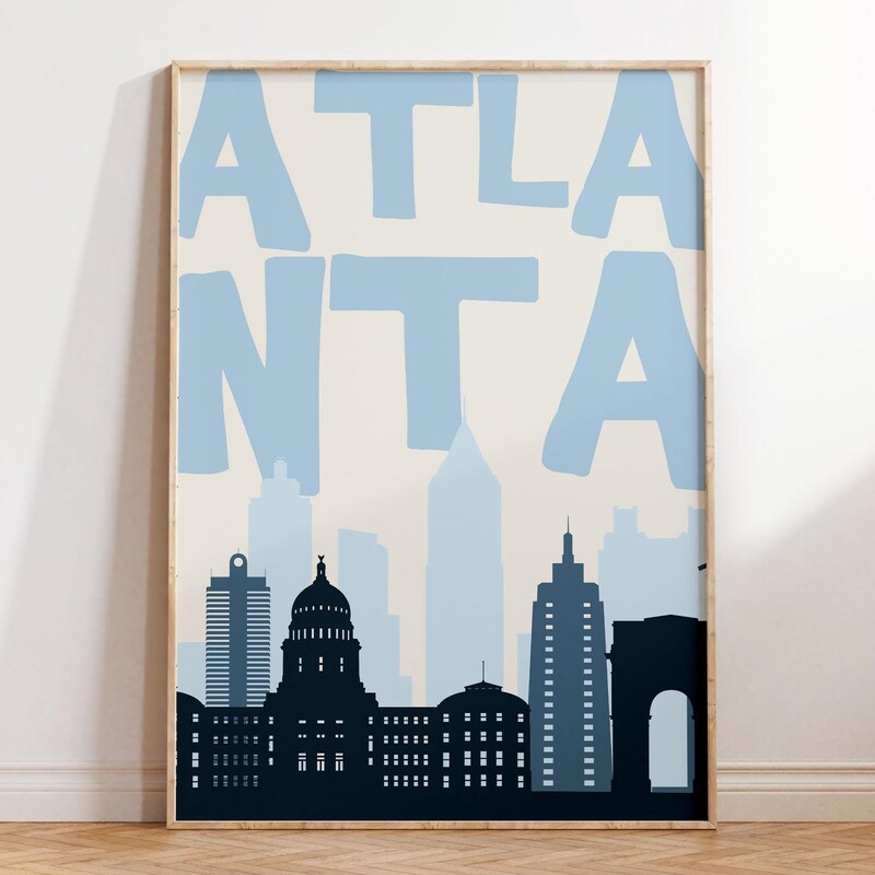 Atlanta Art - Etsy