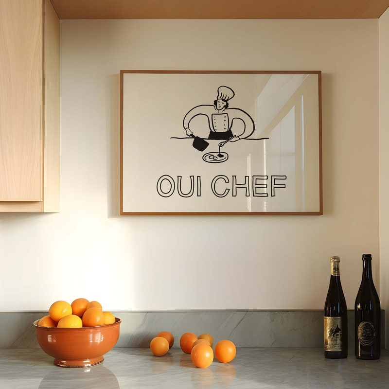 Posters of French Chefs - Etsy