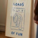 Loads of Fun Poster Funny Laundry Print Laundry Room Decor Cute Quote ...