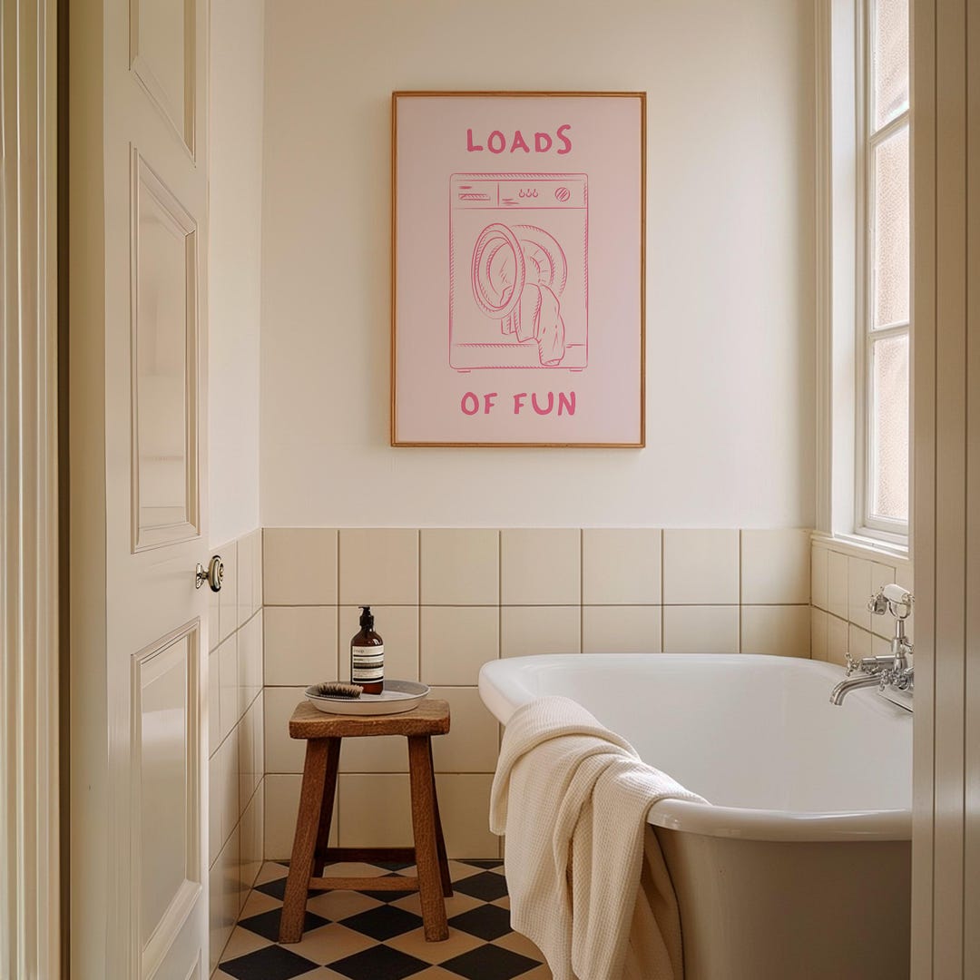 Load of Fun Poster - Funny Utility Room Print (digital Download) - Etsy