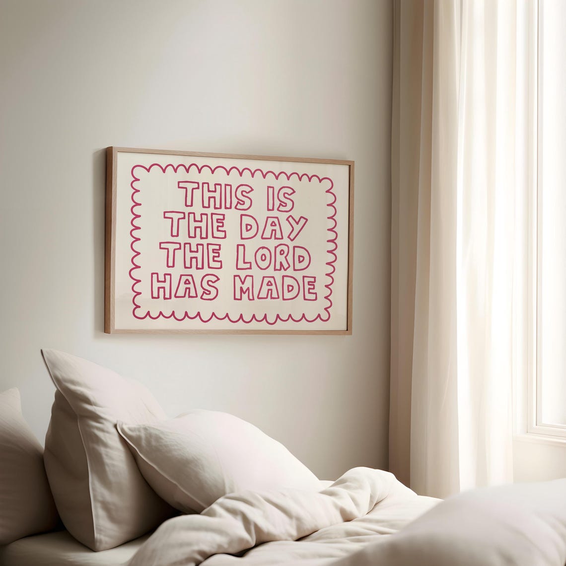 This is the Day the Lord Has Made Print: Retro Christian Decor (digital ...