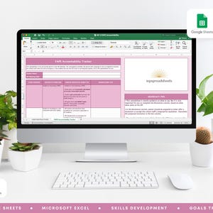 FAPE Accountability IEP Spreadsheet | Google Sheets | Microsoft Excel ...