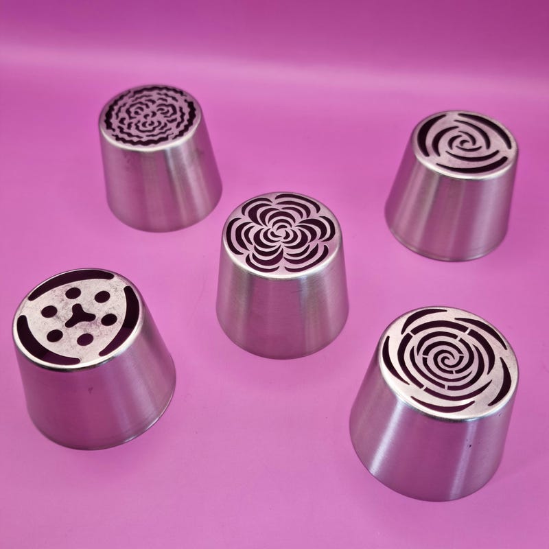 Tulip Nozzles Pastry Cake Icing Piping - Etsy