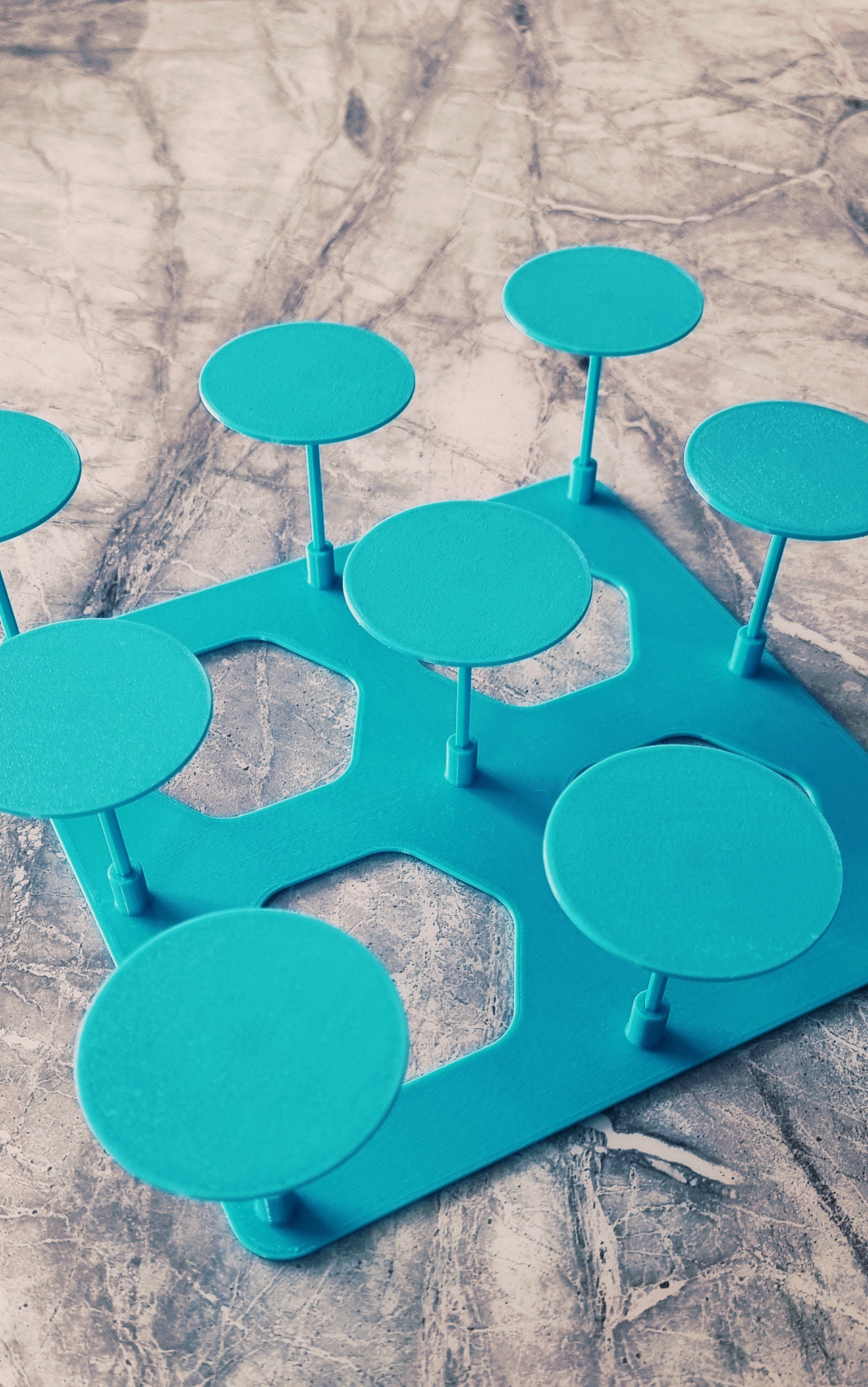 Marshmallows, Biscuits, Cupcakes Stand for Decoration. 9 Positions ...