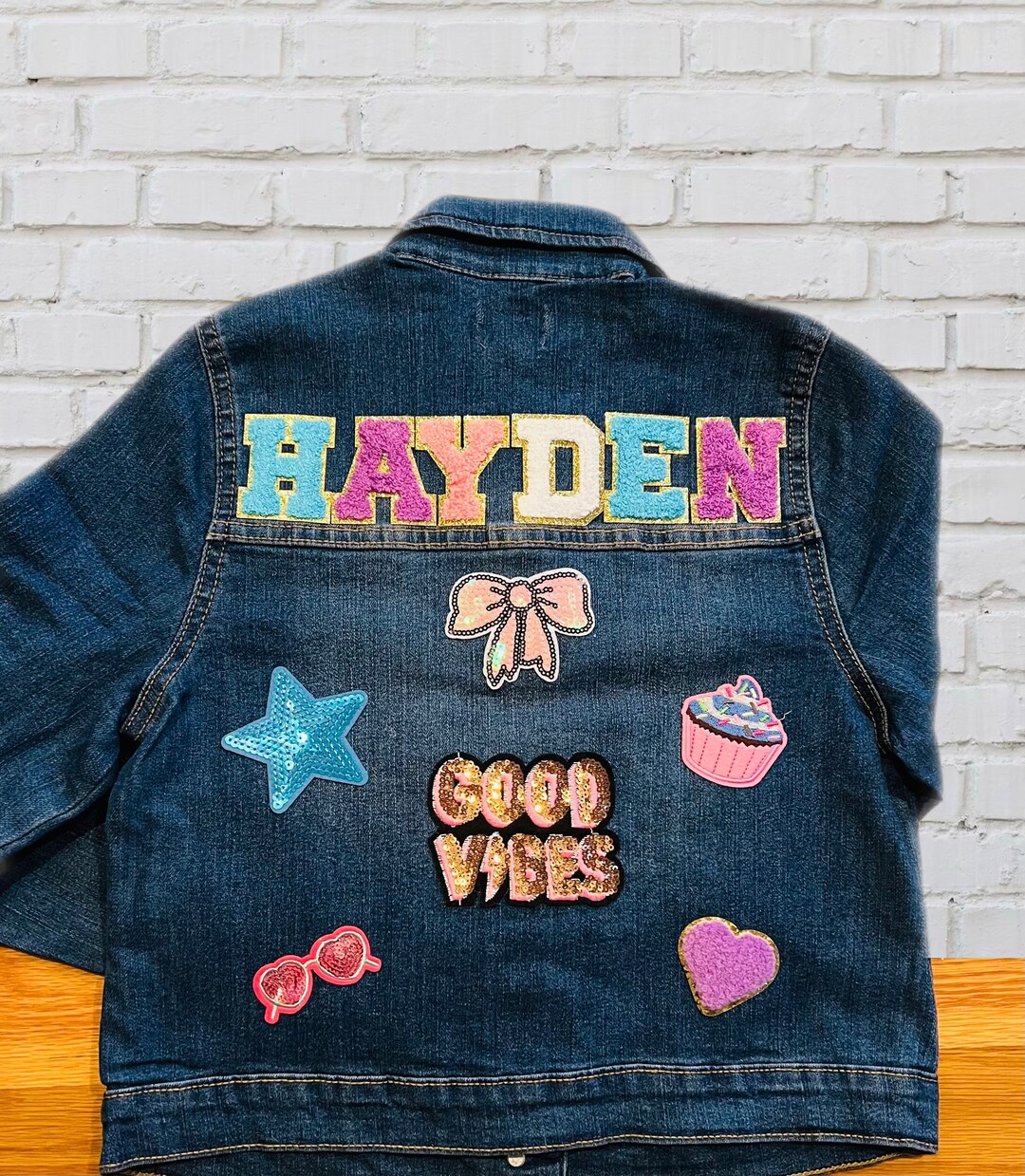 Design Your Own Jean Jacket child Sizes - Etsy