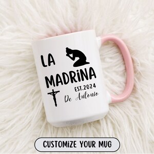 Godparent Madrinam Padrino, Communion Baptism Gift, Personalized ...