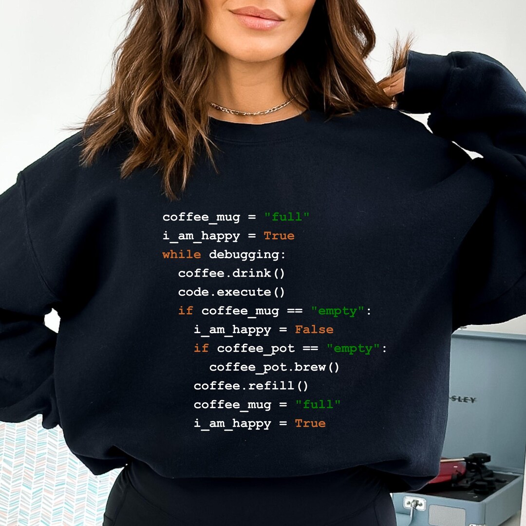 Python Programmer Sweatshirt, Web Developer Sweatshirt, Computer ...