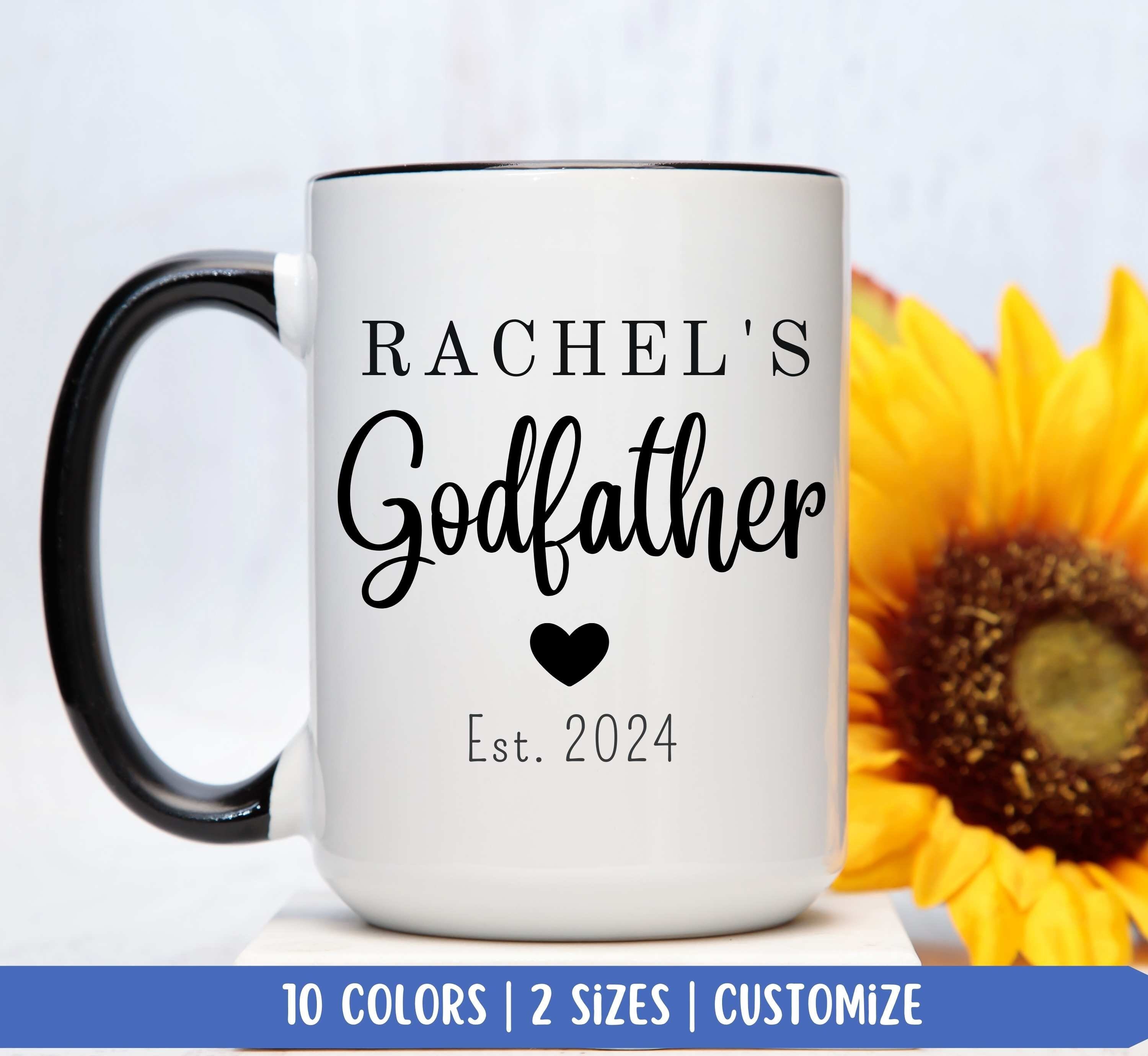 Custom Godparents Mug, Godfather & Godmother Mug, Personalized ...