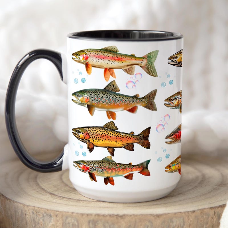 Fish Mug - Etsy