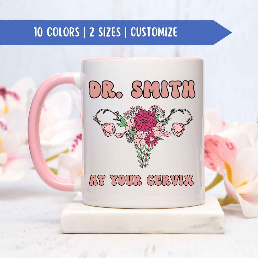 Funny OBGYN Mug Personalized OBGYN Coffee Cup Dr Custom Name at Your ...