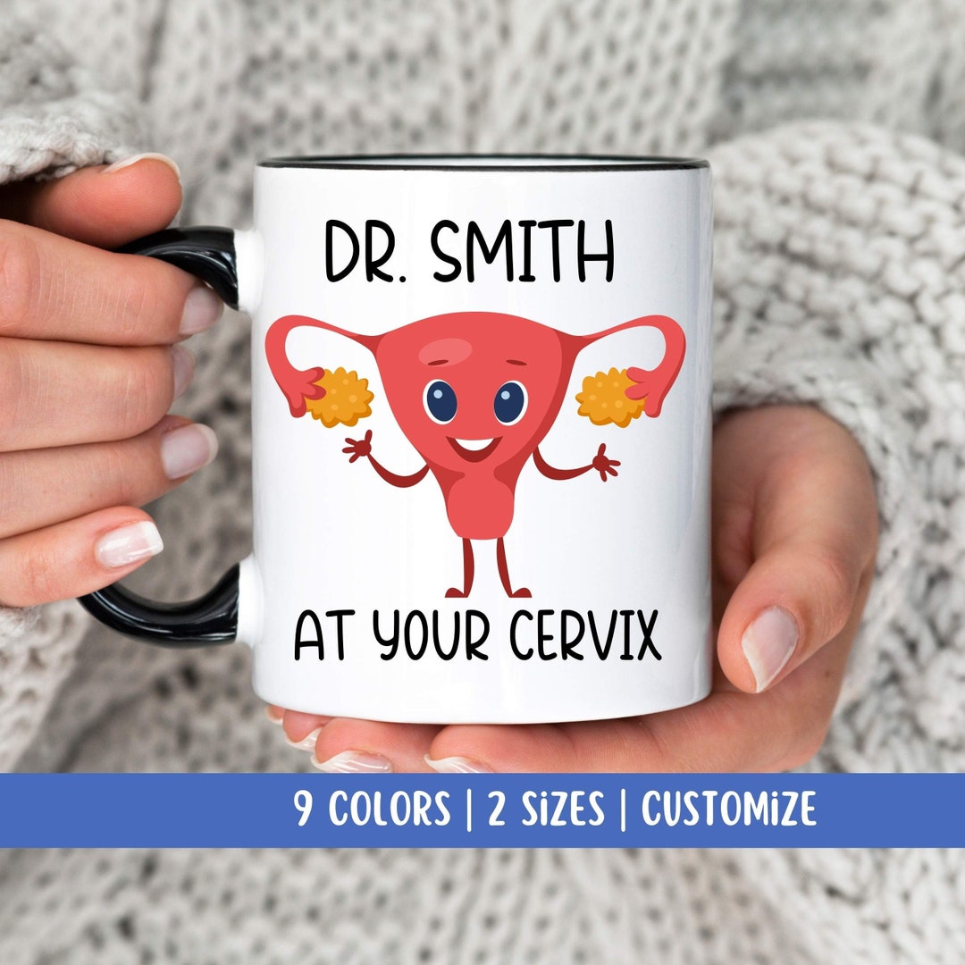 Funny Obgyn Mug Personalized Obgyn Coffee Cup Dr Custom Name At Your