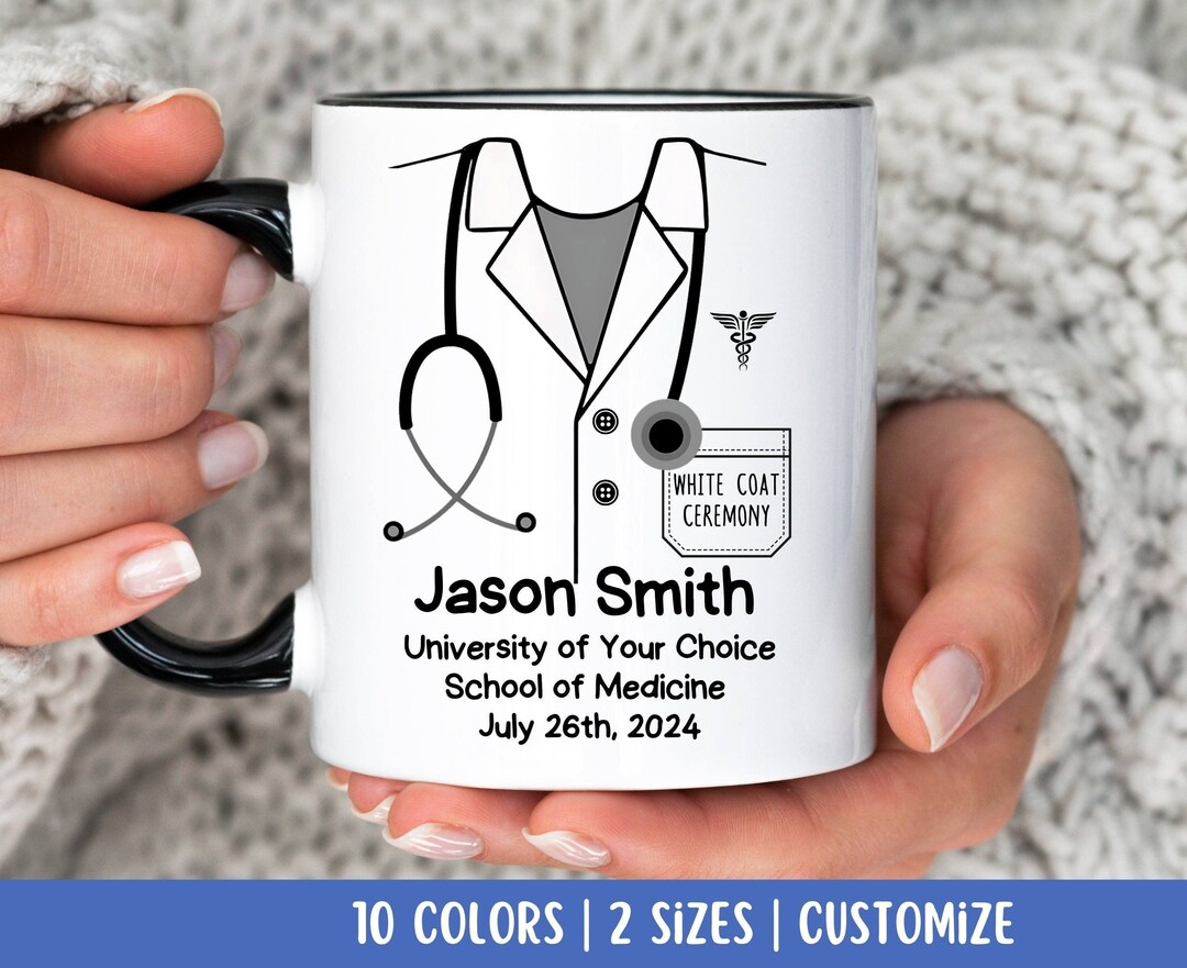 White Coat Ceremony Gift First White Coat Medical Student Pinning ...