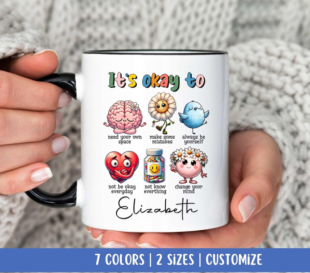 Mental Health Mug, Mental Health Matters Mug, Mental Health Teacher Mug ...