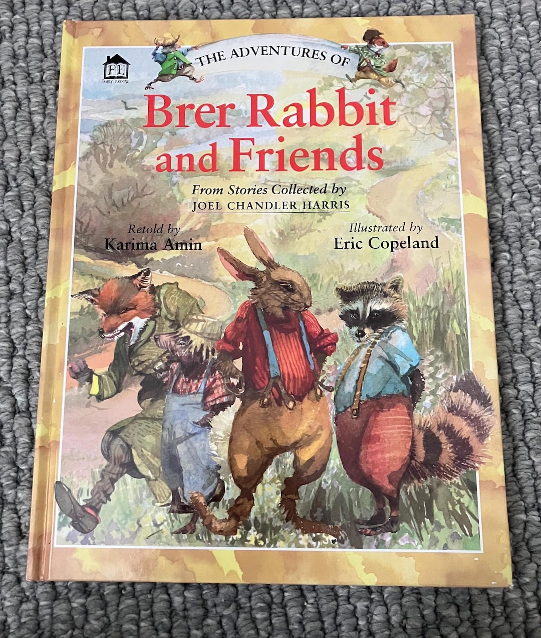 The Adventures of Brer Rabbit and Friends, Hardcover,picture Book, by ...