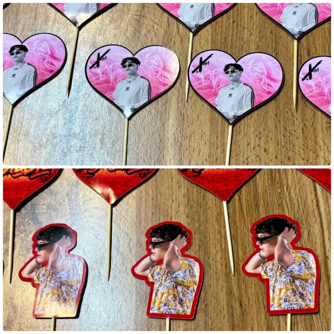 Xavi Official Banda,singer Diabla , Pink Heart, Birthday Cupcake ...