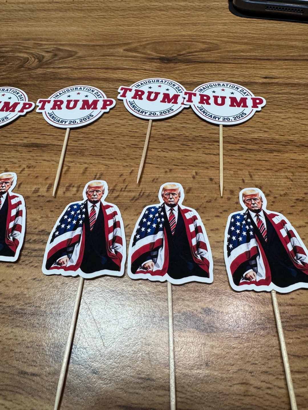 Trump Inauguration 2025 Celebration Cupcake Toppers - Etsy Australia