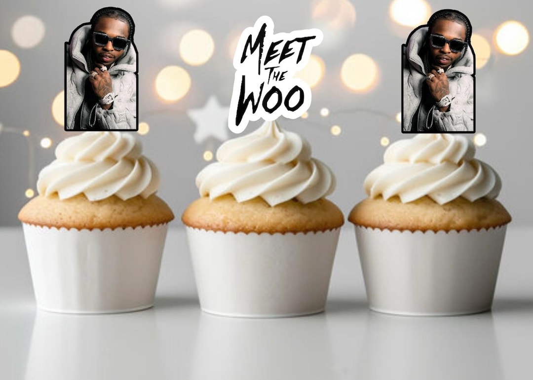 Pop Smoke Rapper Singer Birthday Cupcake Toppers - Etsy