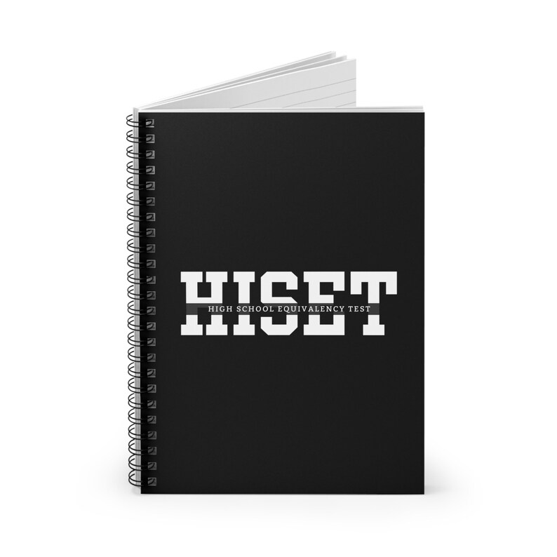 Hiset Exam Prep Notebook: High School Equivalency Test Study Journal ...