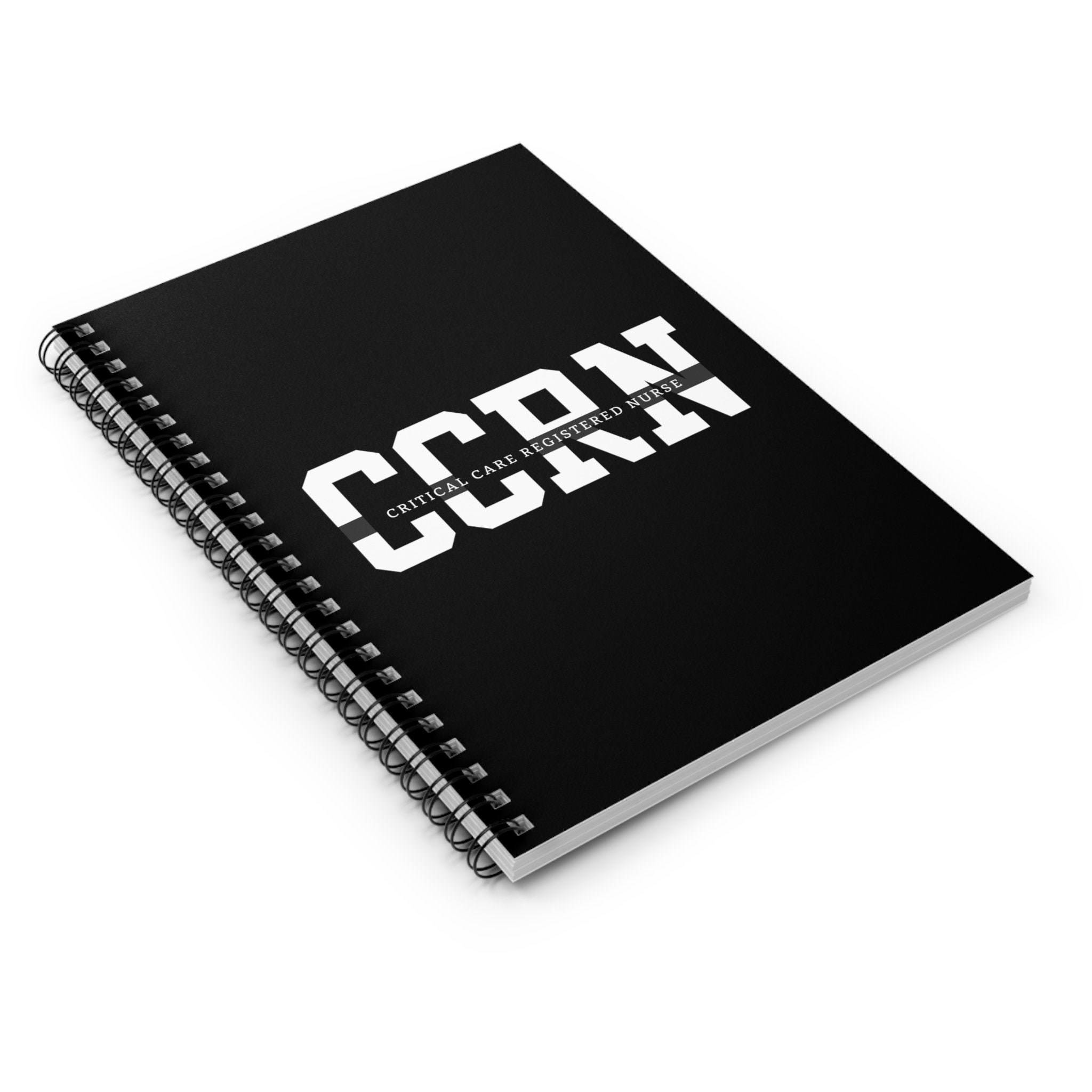 CCRN Exam Prep Spiral Notebook: Critical Care Nurse Ruled Line Study ...