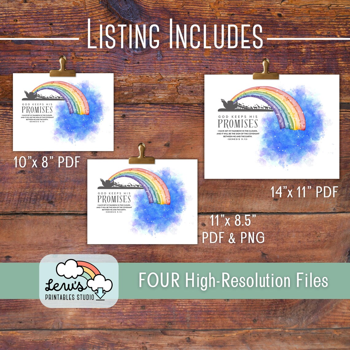 PRINTABLE Noah’s Ark and Rainbow Handprint Craft | Sunday School ...