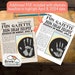 PRINTABLE Solar Eclipse 2024 Handprint Art Childrens Solar Eclipse ...