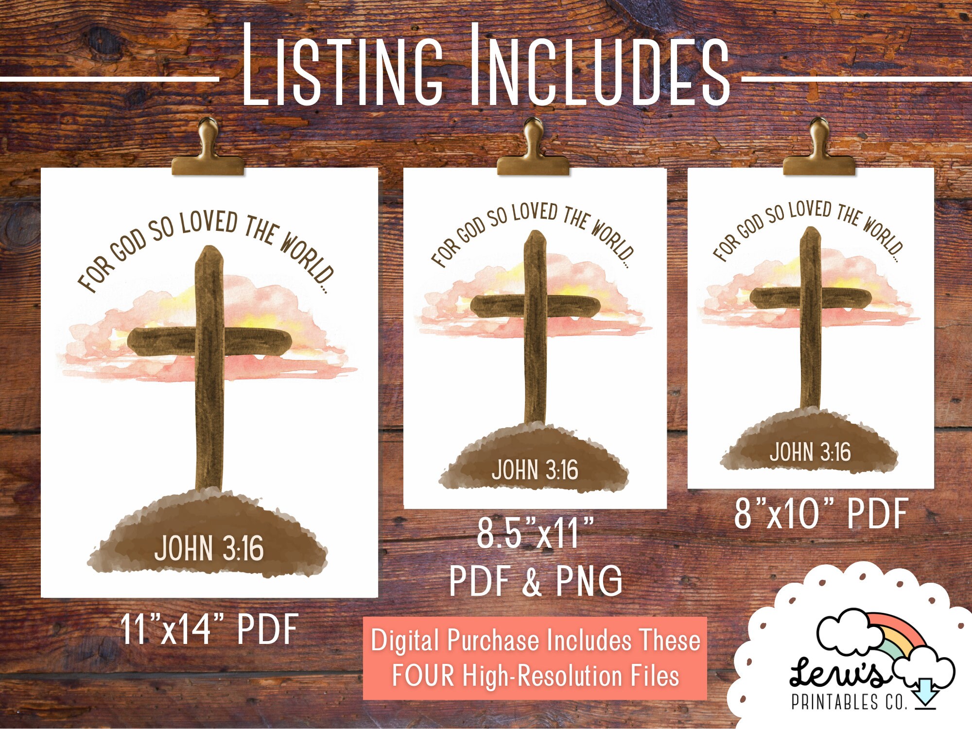 PRINTABLE for God so Loved the World Handprint Art | Christian Children ...