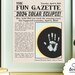 PRINTABLE Solar Eclipse 2024 Handprint Art Childrens Solar Eclipse ...