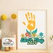 PRINTABLE Earth Day Handprint Art Craft Gift God's Creation Childs ...
