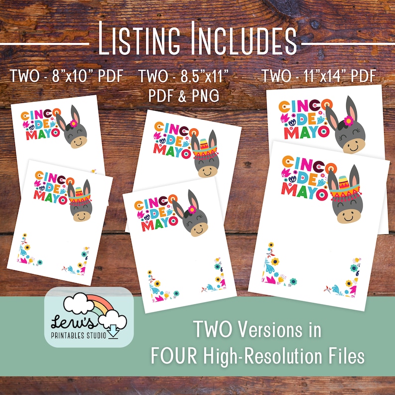 PRINTABLE Cinco De Mayo Donkey Child’s Handprint Craft | Preschool ...