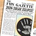 PRINTABLE Solar Eclipse 2024 Handprint Art Childrens Solar Eclipse ...