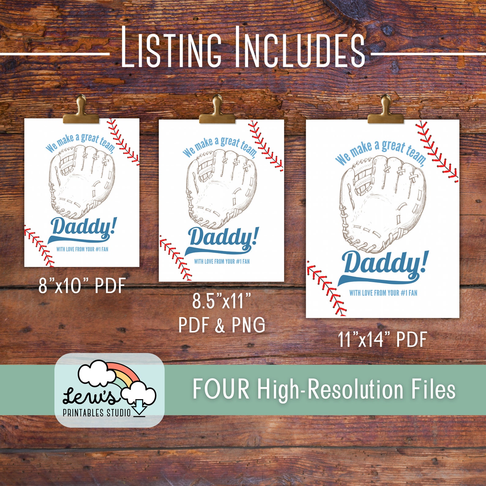 PRINTABLE Father’s Day Baseball Glove Handprint Art | Sports Fan Dad ...