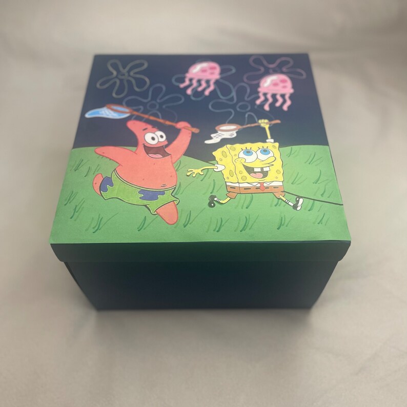 Spongebob Exploding Candy Box - Etsy