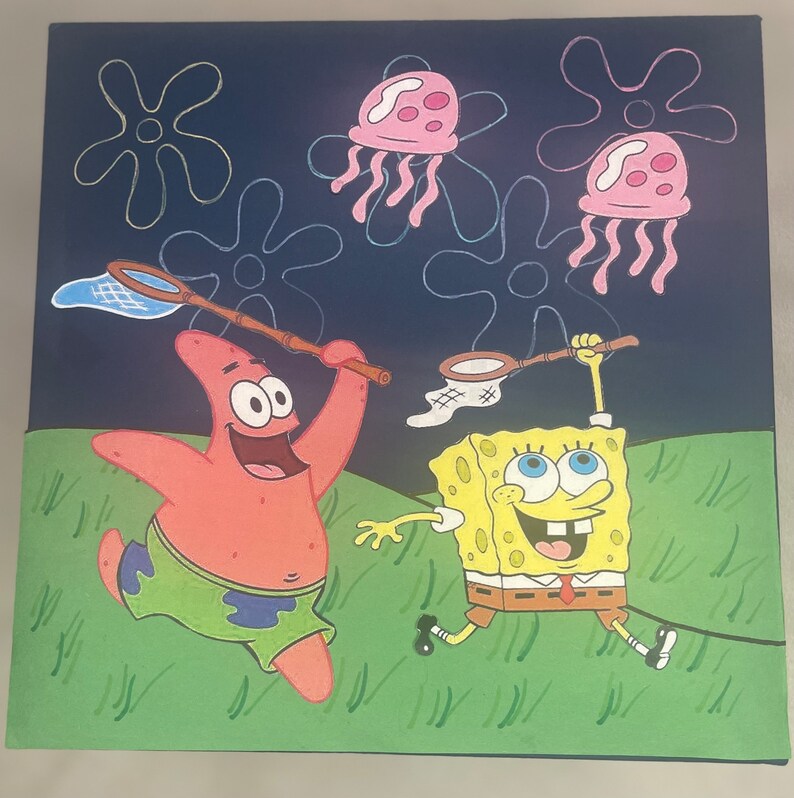 Spongebob Exploding Candy Box - Etsy