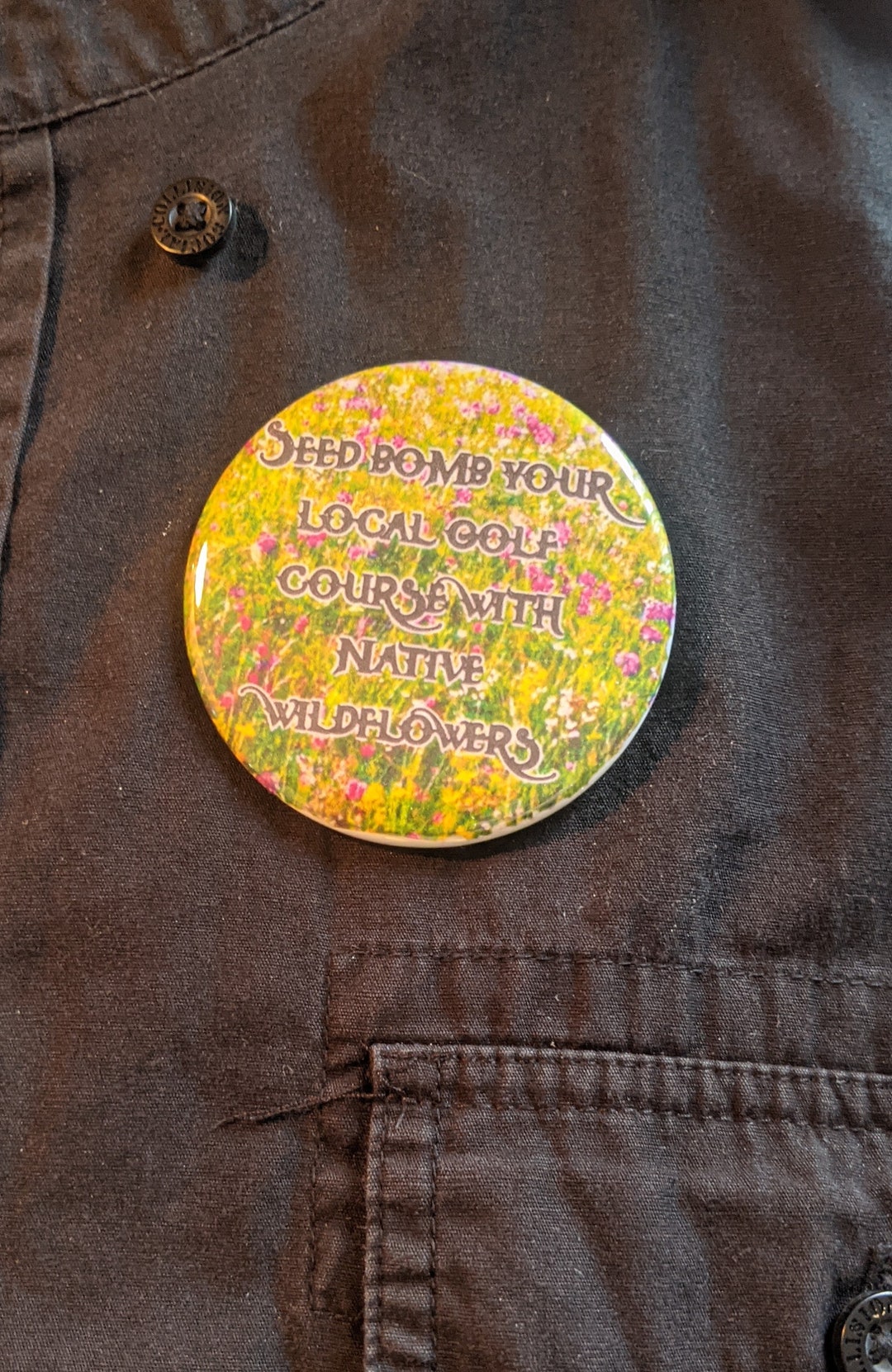 Seed Bomb Your Local Golf Course Political Statement Gardening 2 1/4 ...