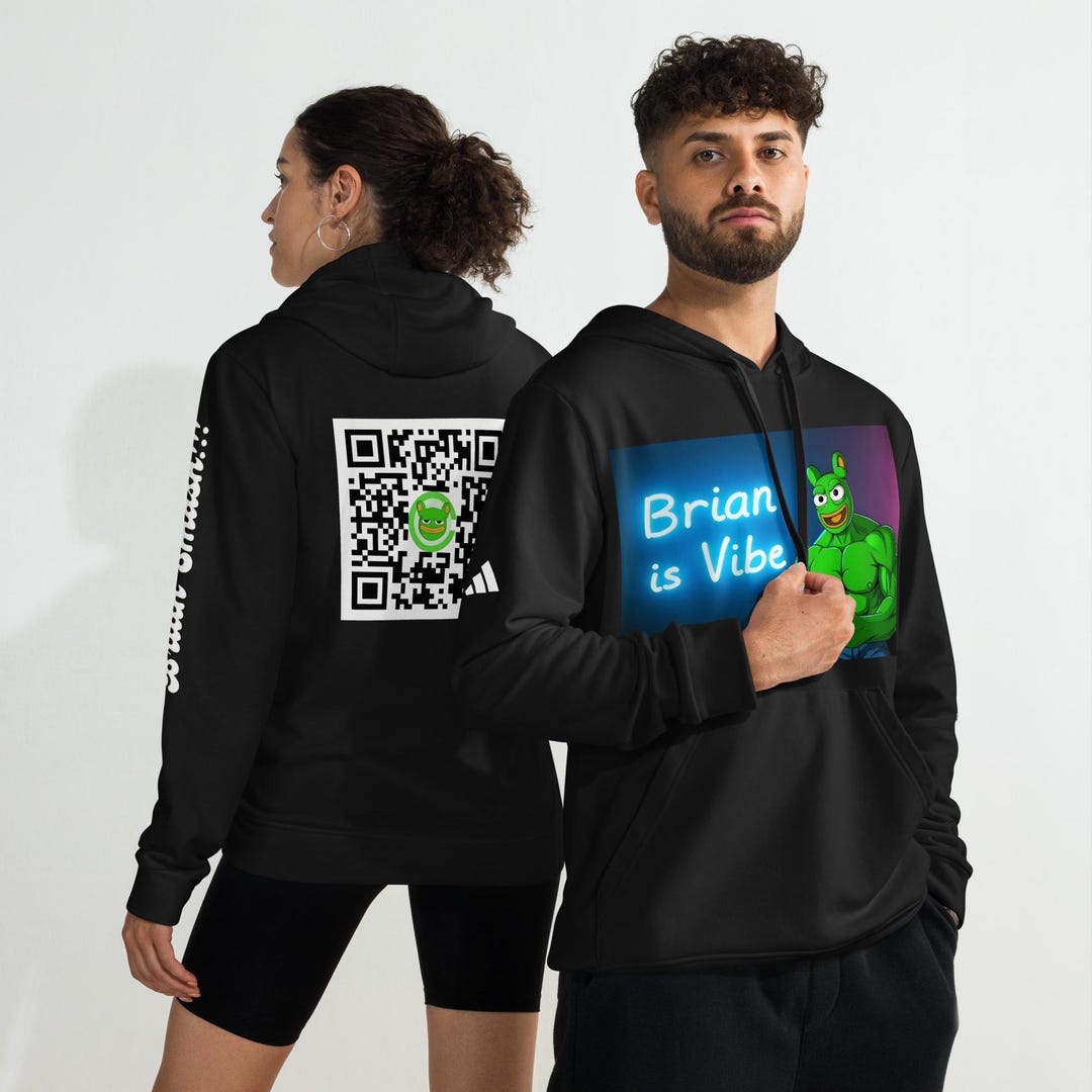 Brian Graphic Adidas Fleece Hoodie - Etsy