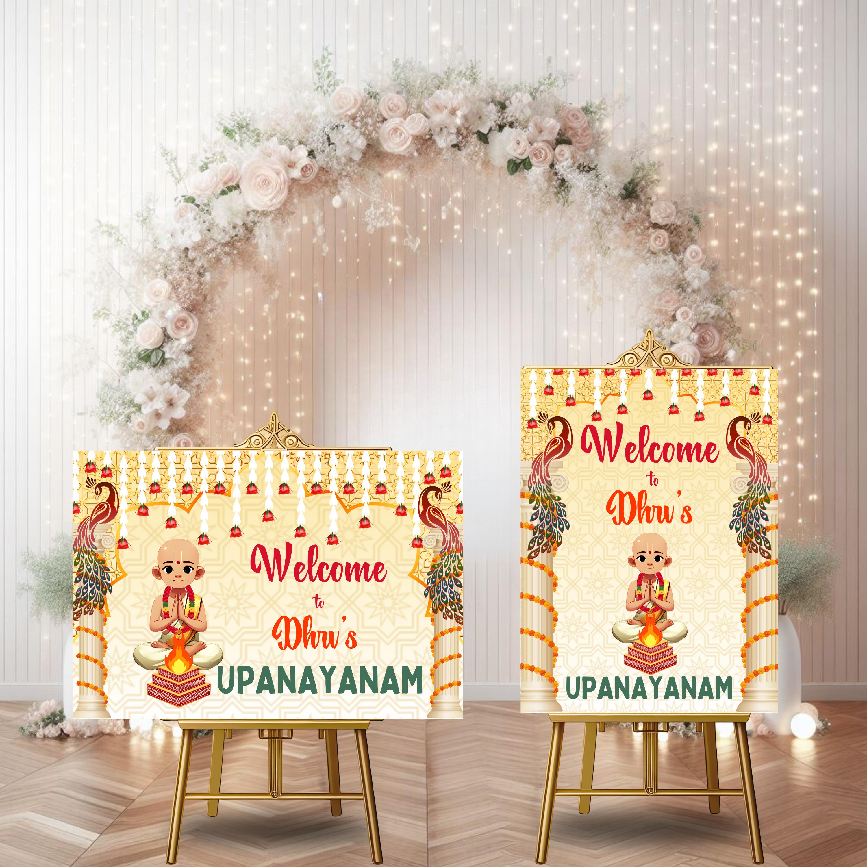 Upanayanam Bundle: Upanayanam Invite, Customizable Upanayanam ...
