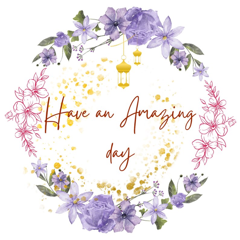 Printable Digital Circle Sticker - Etsy