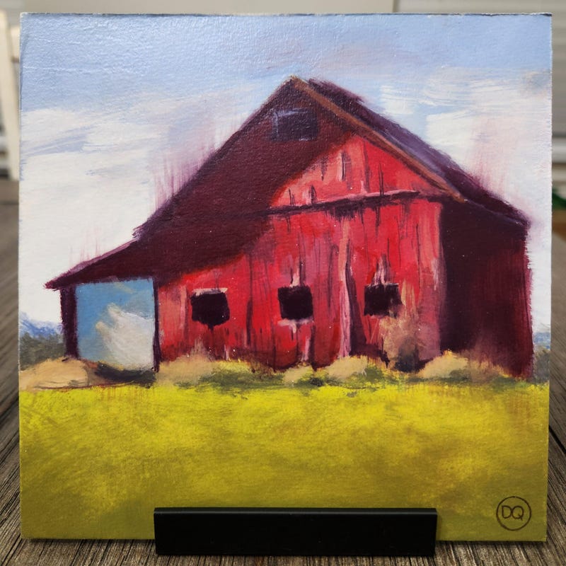 Gouache on Board Painting - Etsy