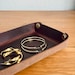 Leather Valet Tray Pattern - Easy Beginners Leathercrafting Project ...