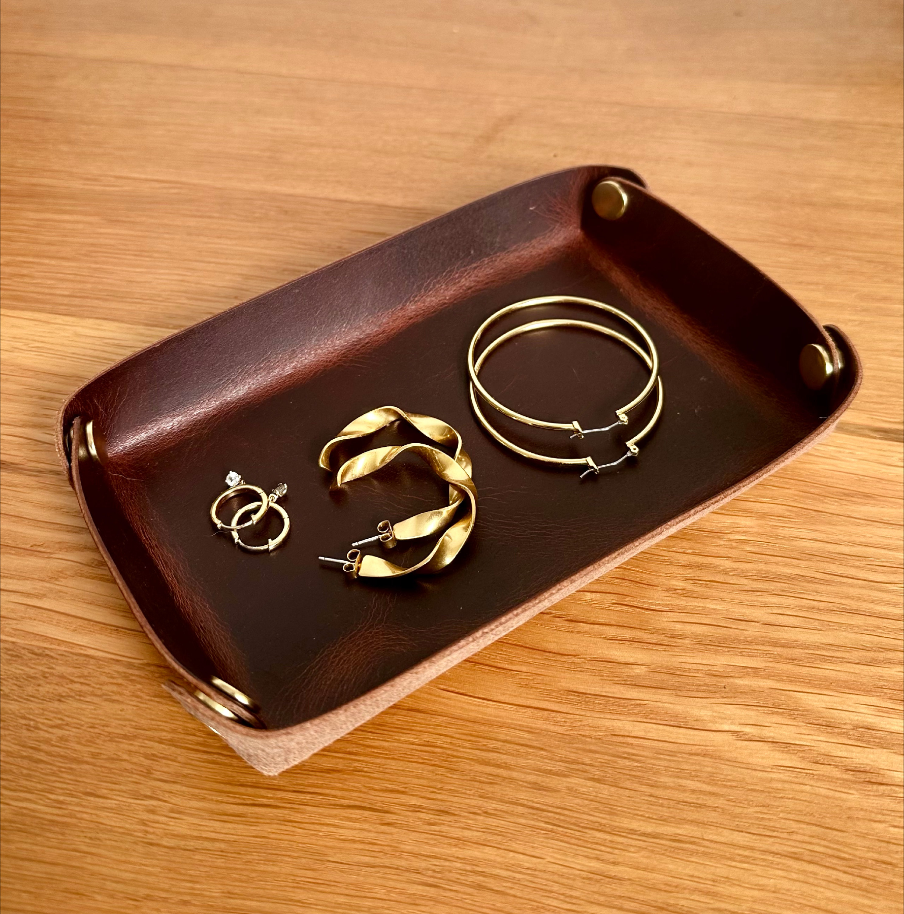 Leather Valet Tray Pattern - Easy Beginners Leathercrafting Project ...