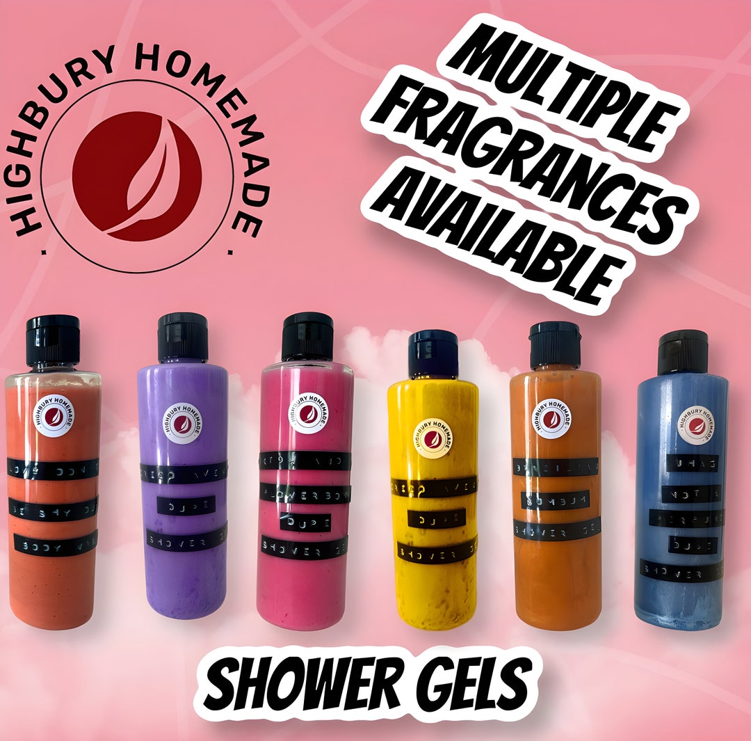 Designer TYPE Fragrance Impressions for Her Organic Shower Gels / Vegan ...