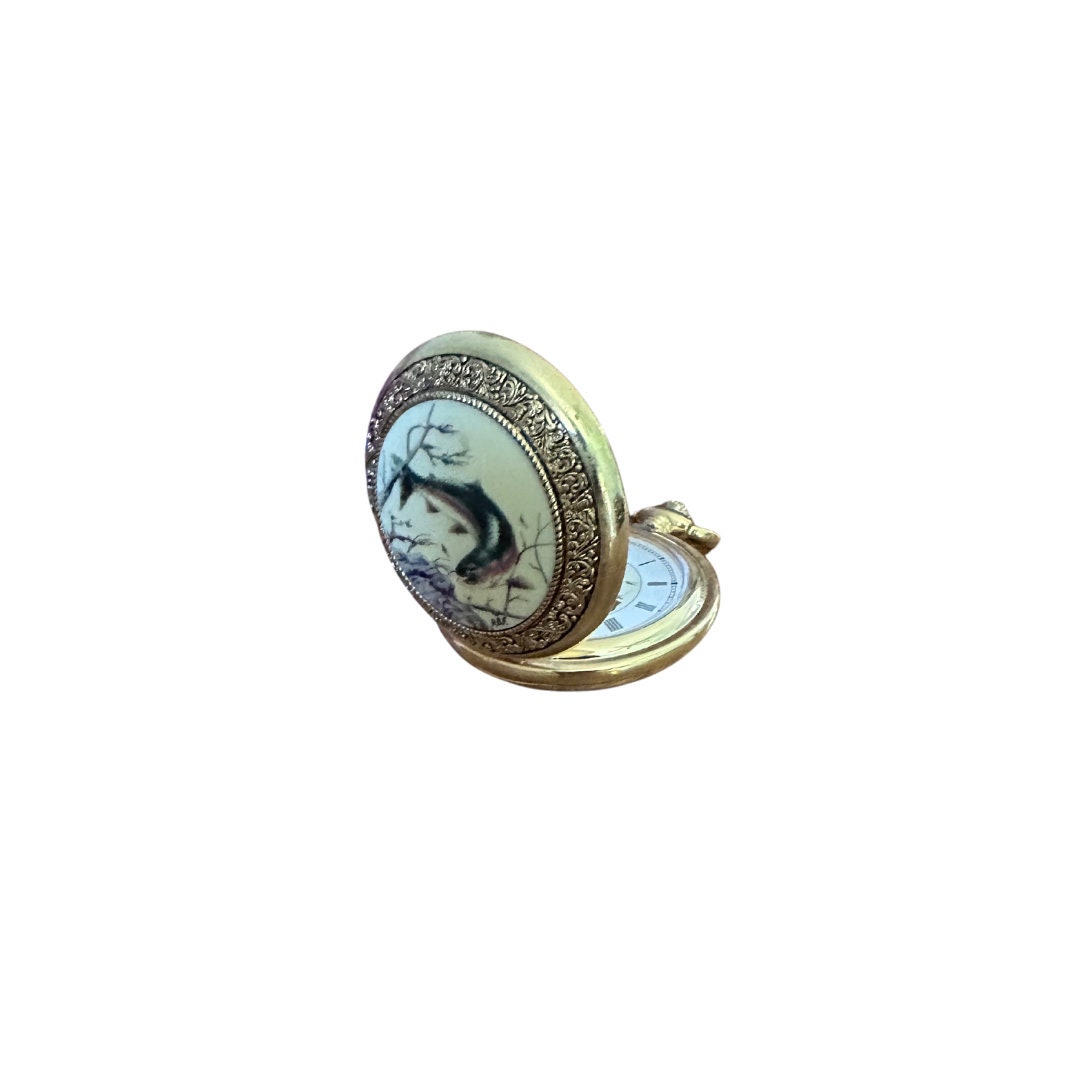 The Great Outdoors Fish Pocket Watch - Etsy