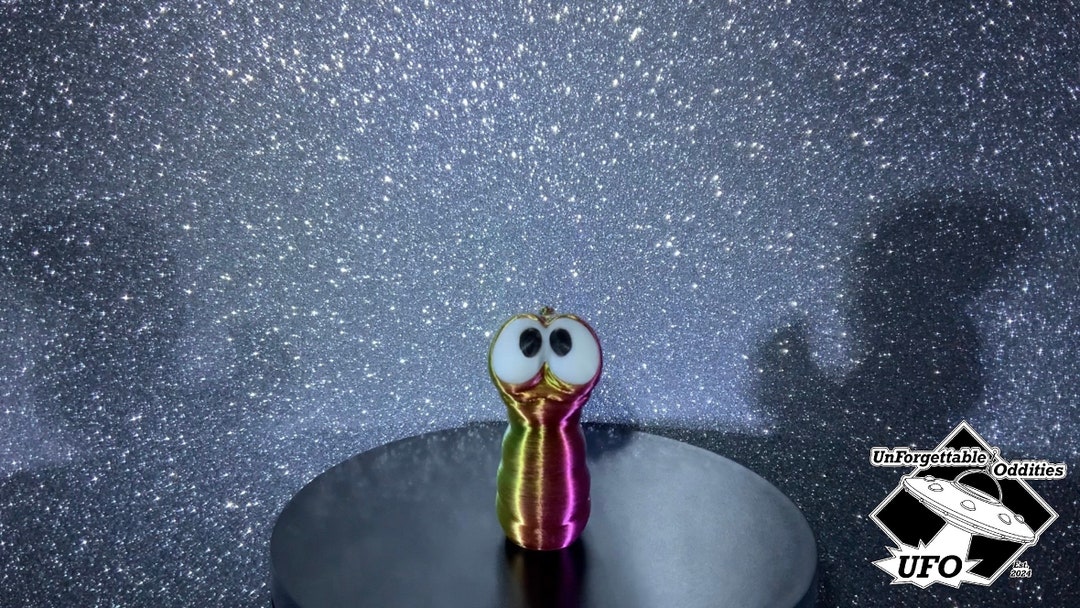 Sherm the Worm Figurine - 3D Printed Pal - Etsy