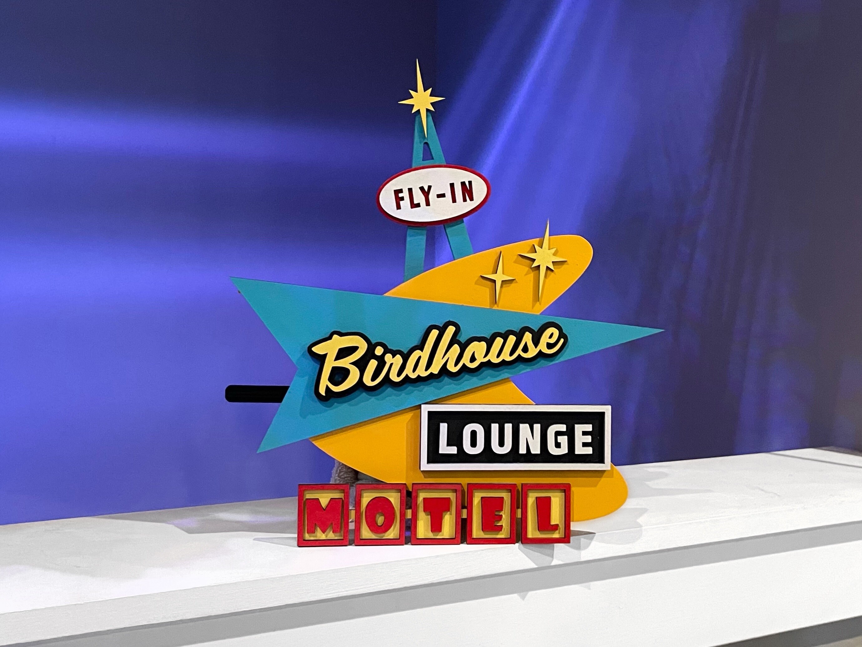 Atomic Fly-in Birdhouse Lounge Motel - Etsy