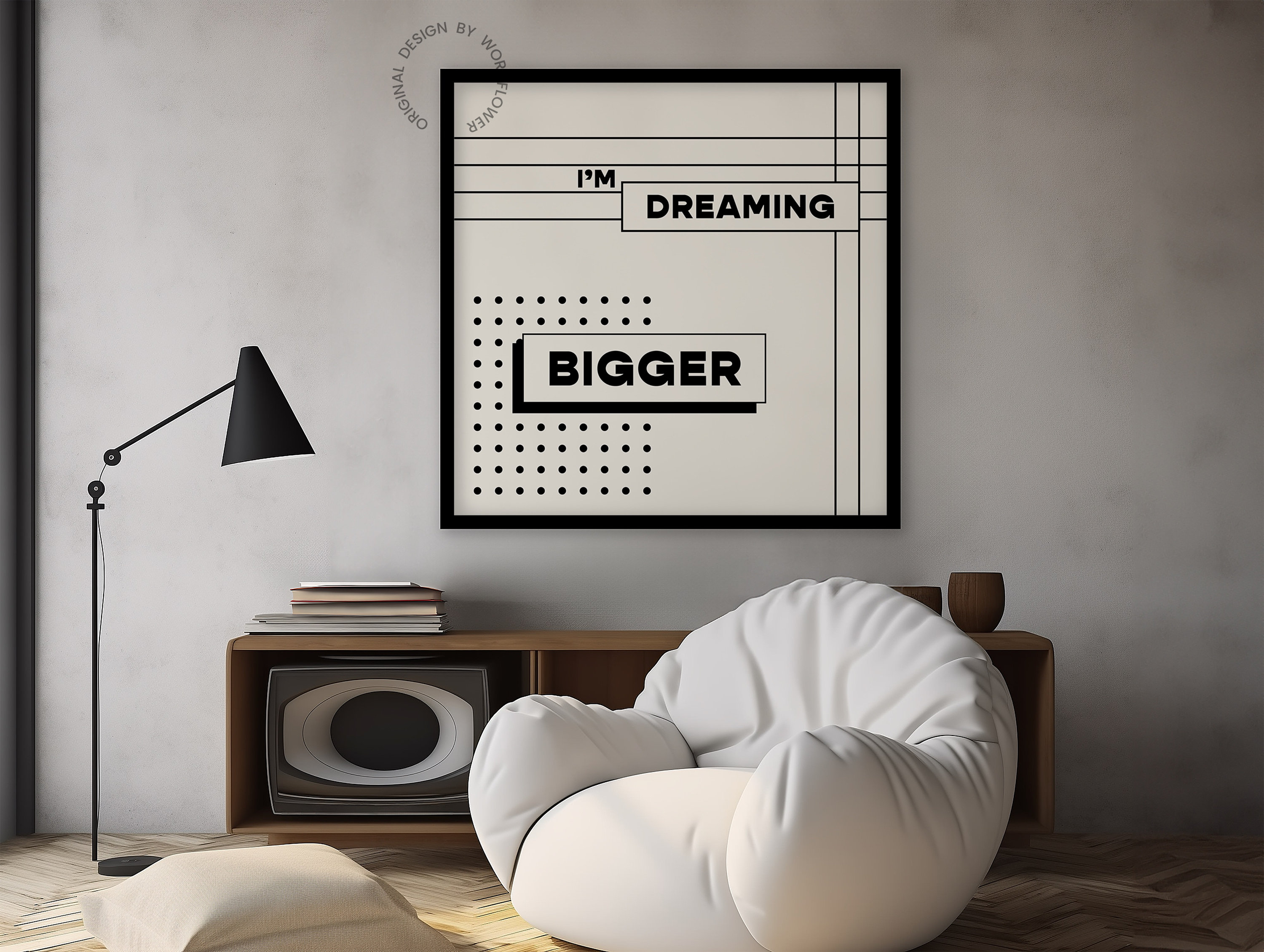 Abstract Black/beige Poster Printable, Digital Download Wall Art ...