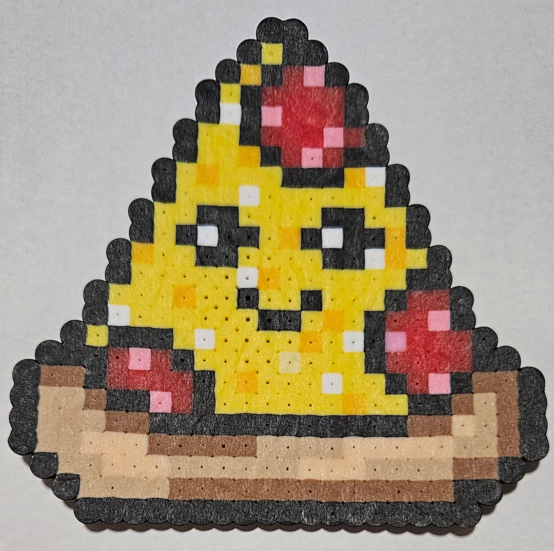 Pizza in Perler Beads - Etsy